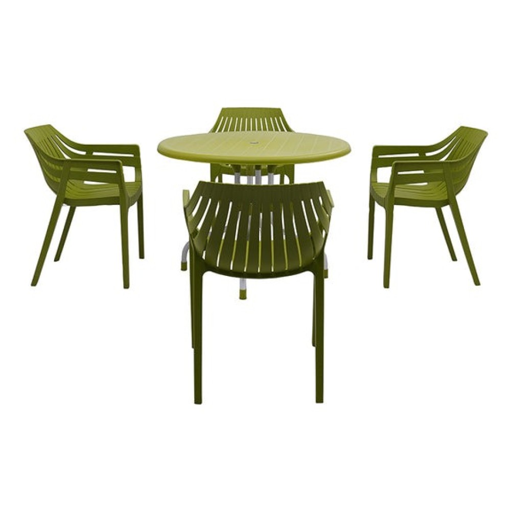 Supreme Cherry With spectrum Dining Table Set 4 Dining Chair sale online